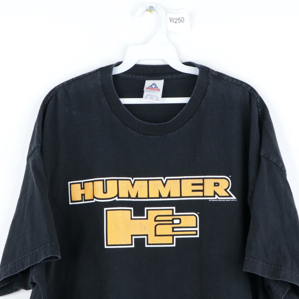 Vintage Hummer H2 Faded T Shirt Black - Gem